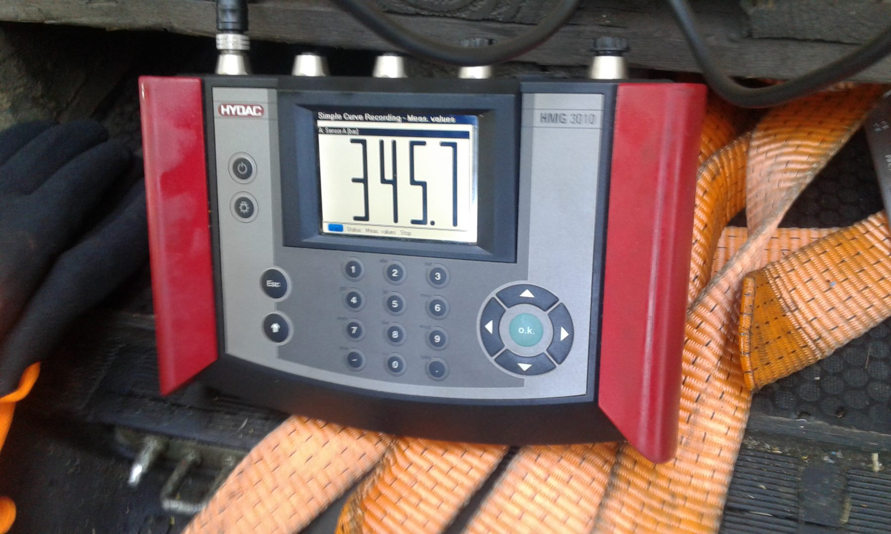 Hydac pressure meter | REM-B HYDRAULICS