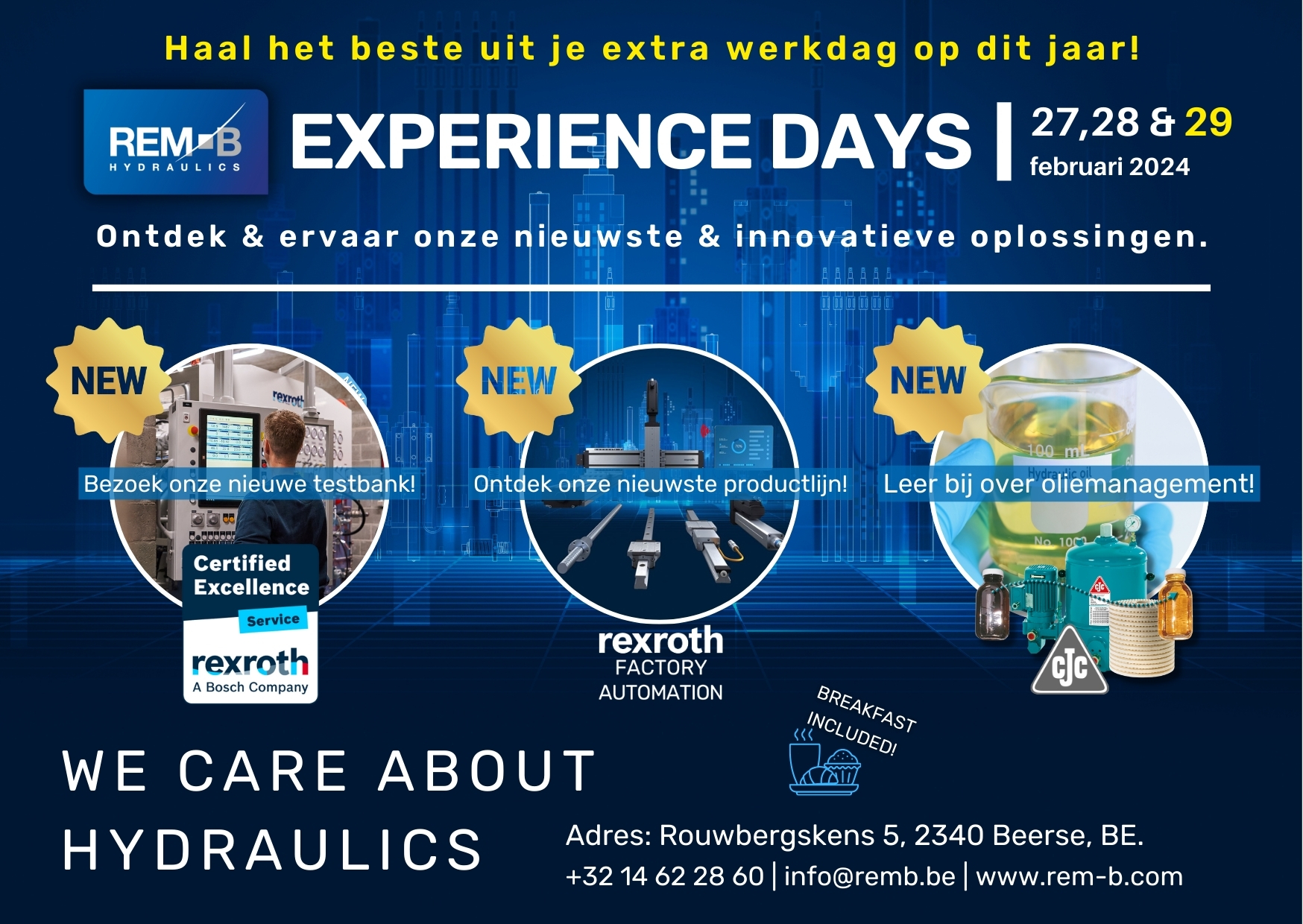 REM-B HYDRAULICSREM-B EXPERIENCE DAYS. We care about hydraulics. | REM ...